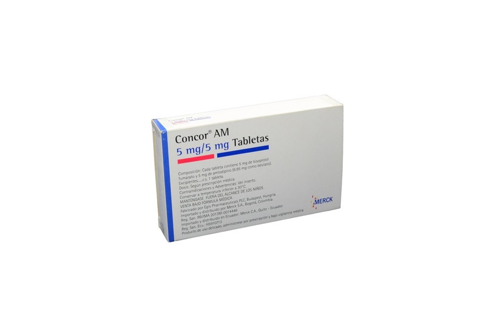 Concor Am 5mg/10mg 30 Tablets